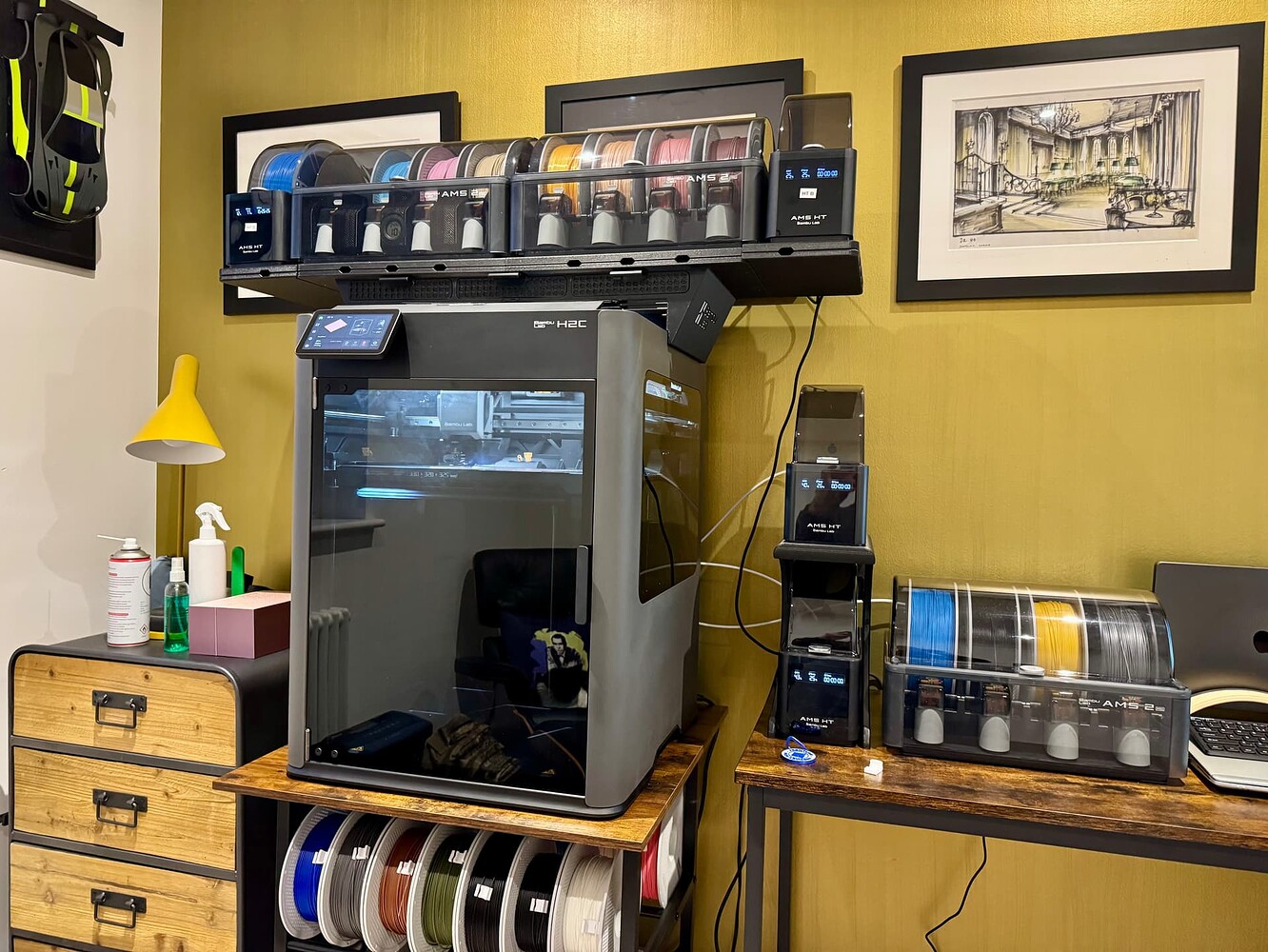 Optimal AMS Setup? - Bambu Lab H2C - Bambu Lab Community Forum