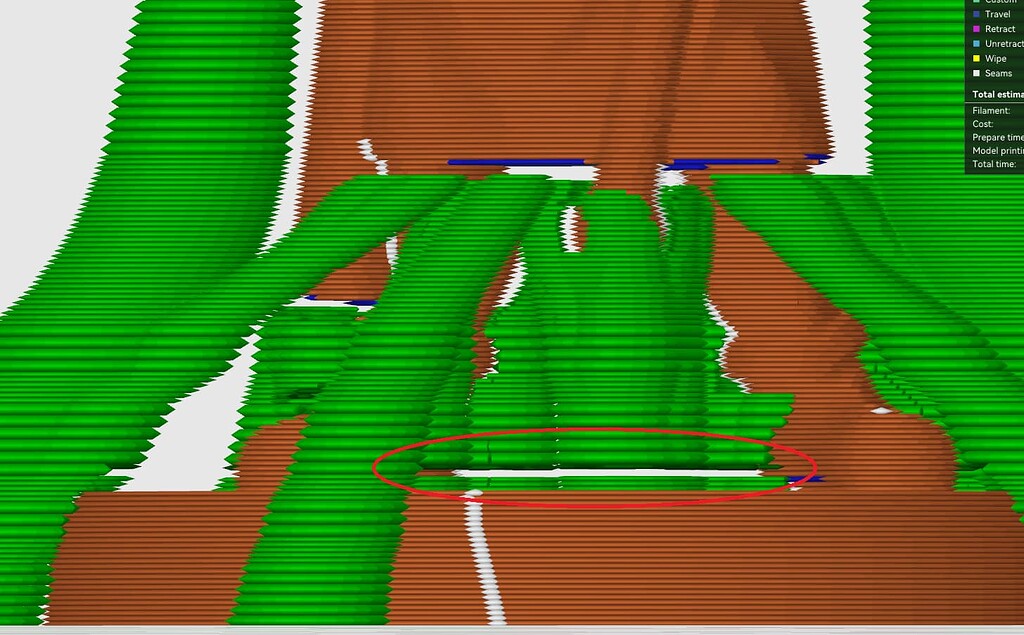 Supports Bottom Z distance not working correctly - Bambu Lab Software ... Supports Bottom Z distance not working correctly - Bambu Lab Software ...